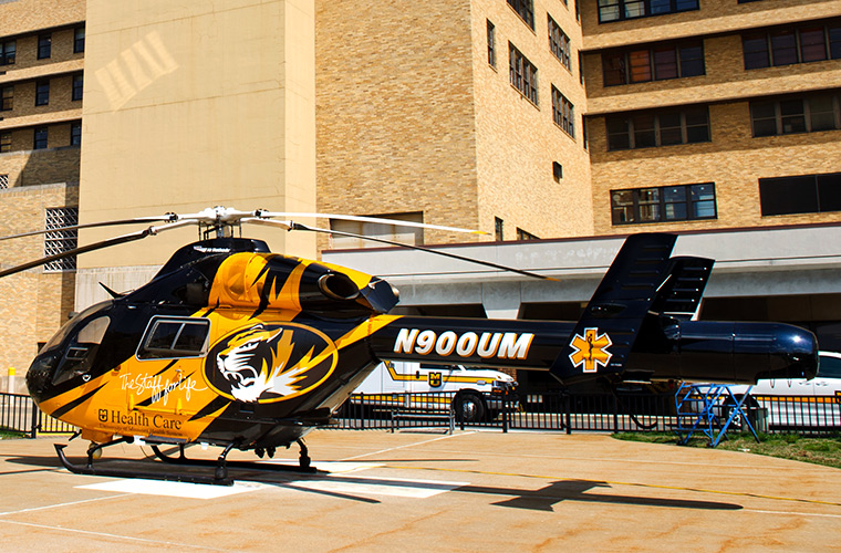 Helicopter Service - MU Health Care